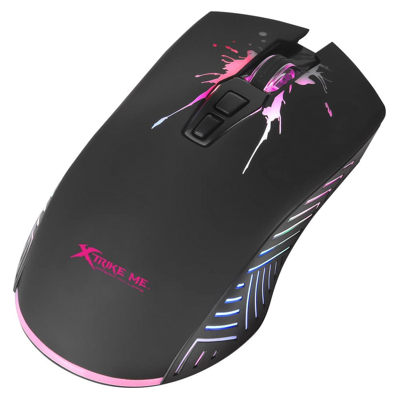 XTRIKE ME GM215 RGB Gaming Mouse – Optical Sensor 7,200 DPI – Planet Gate